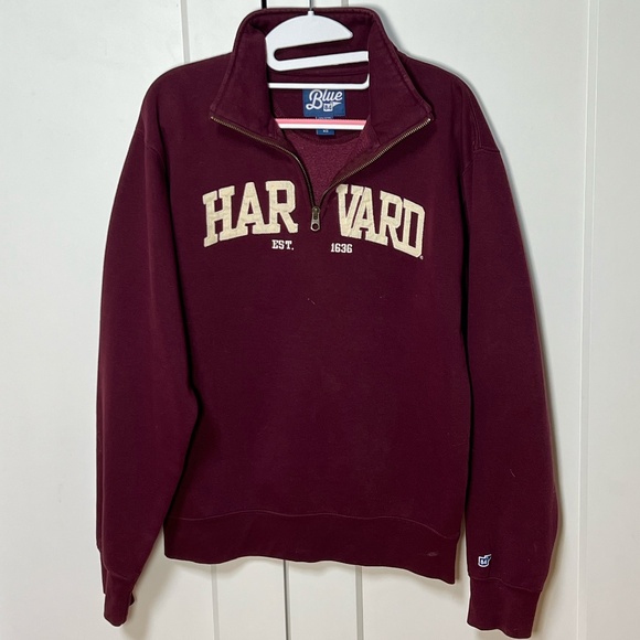 Tops | Harvard Quarter Zip | Poshmark